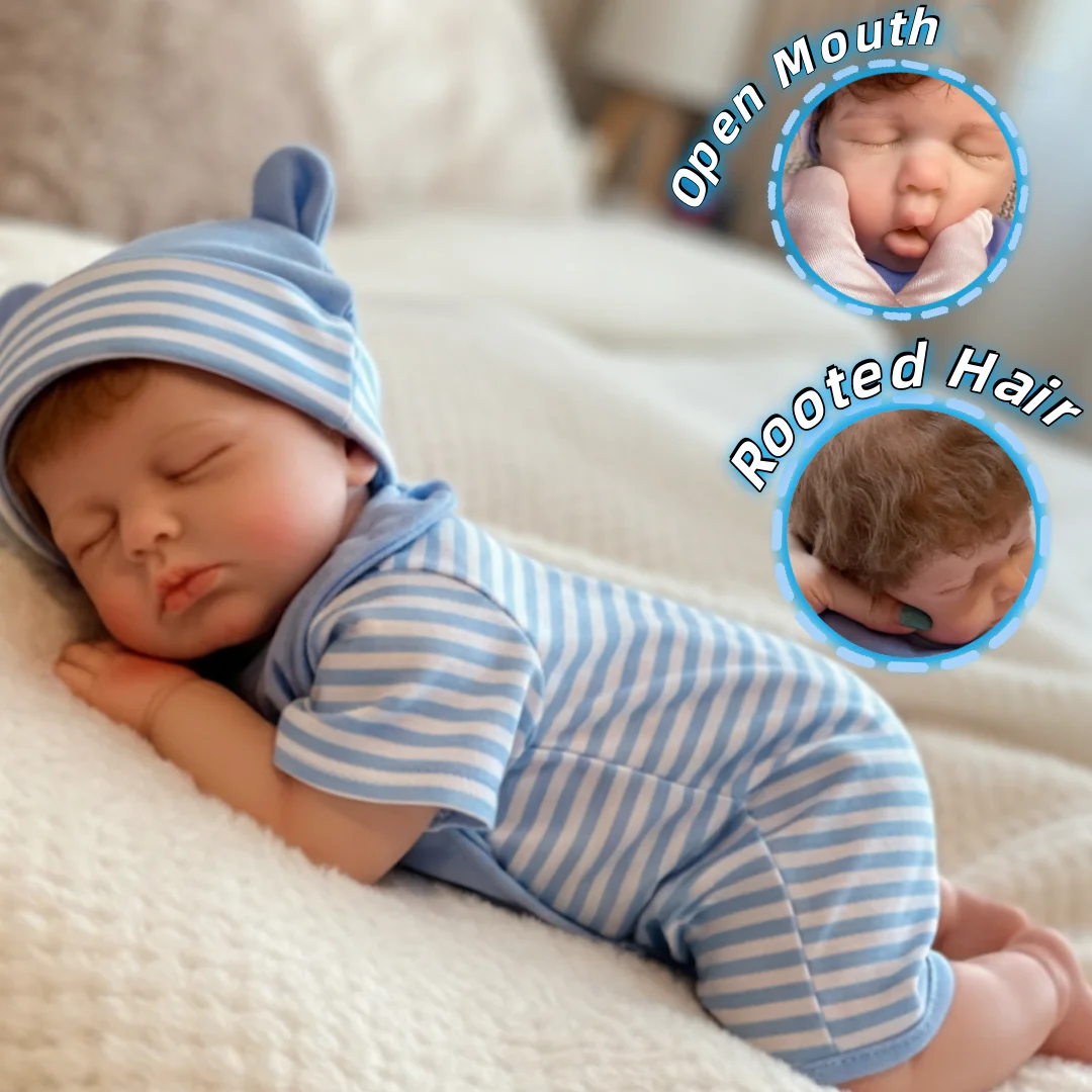 18” Reborn Baby Doll – 'James' 🧸 – Perfect for Boys and Girls – dollsbloom